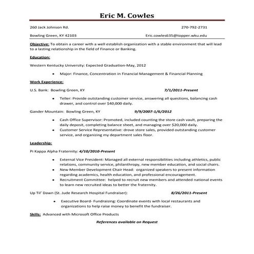 Angela Keeling Resume | DOCX