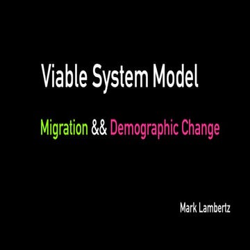 The Viable System Model as part of a solution to tackle Migration ...