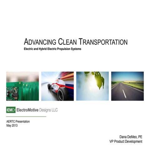 Advanced Energy Conference May 2013 | PPTX