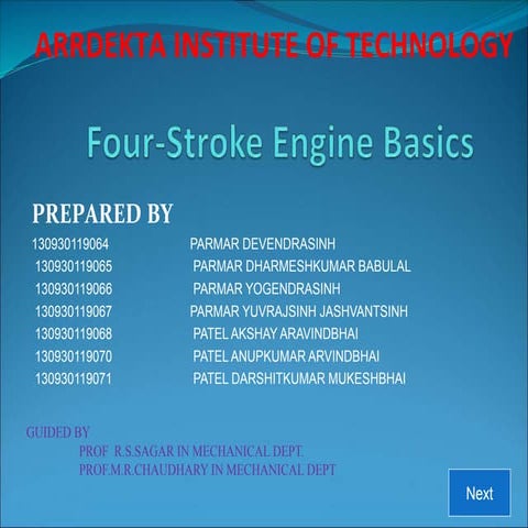 EME- IC ENGINE all components are well explained | PPT