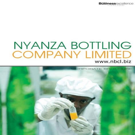 Nyanza Bottling- Coca Cola Tanzania by Abi Abagun | PDF