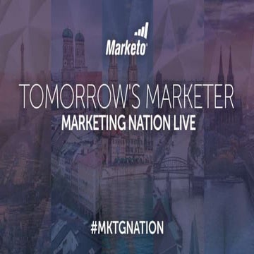 Tomorrow's Marketer - Keynote Presentation | PPTX