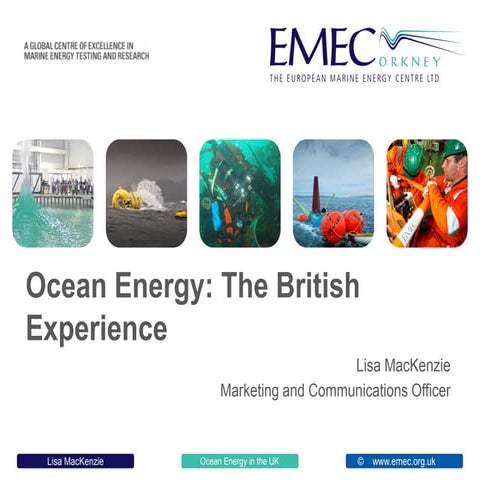 Painel 3 – Ocean Energy: The British Experience | PPT