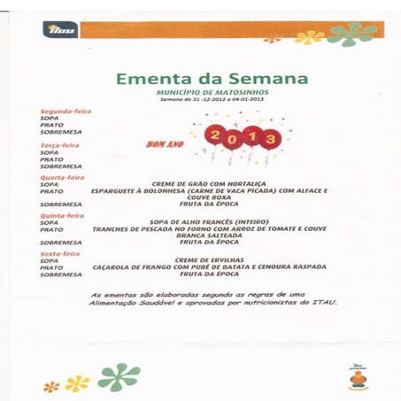 Ementa 1 | PDF