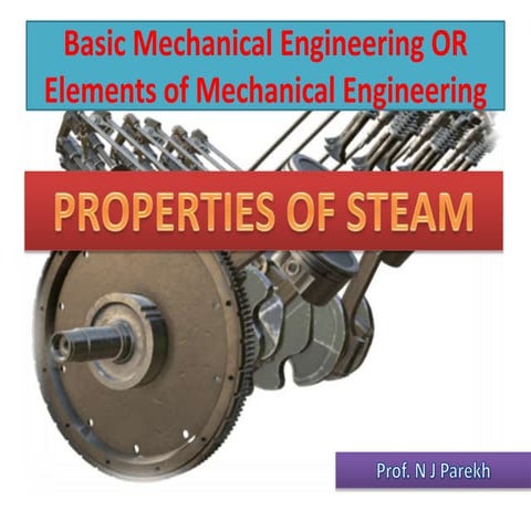Properties of Steam | PPT