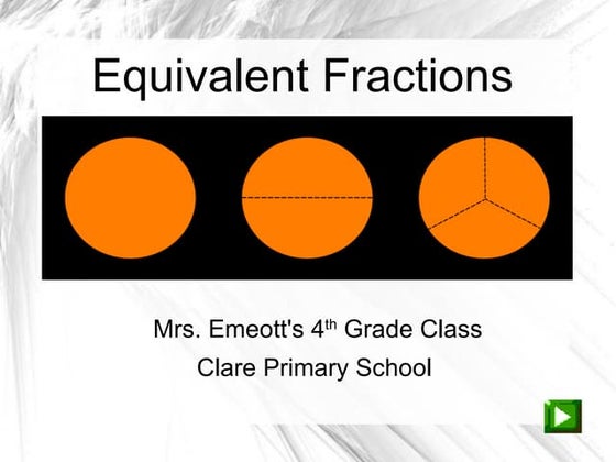 Equivalent fractions powerpoint ppt | PPT | Education