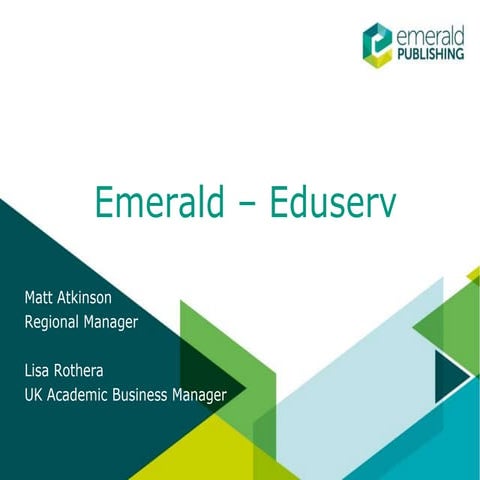 Emerald Publishing | PPTX
