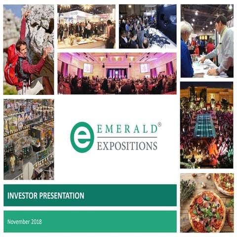 Emerald expo investor presentation nov 2018 | PDF