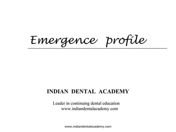 Implant Supported Overdentures | PPT