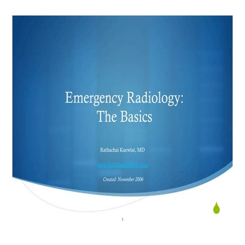 Emergency Radiology | PDF
