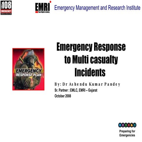 Emergency Response To Multi Casualty Incidents | PPT