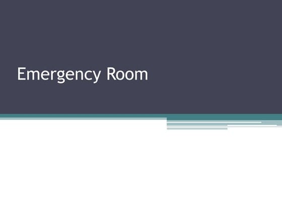 Emergency nursing | PPT
