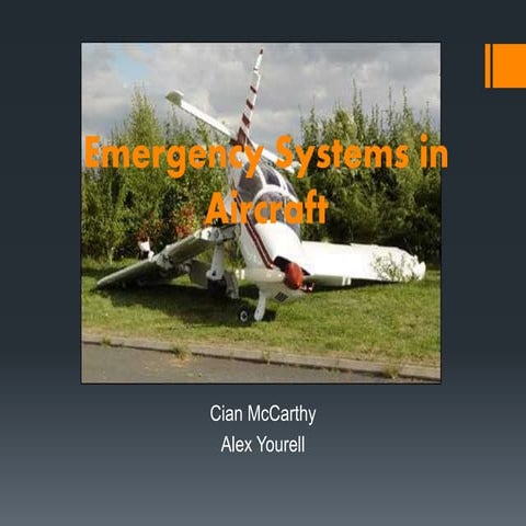 Emergency systems-in-aircraft | PPTX