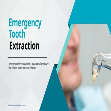 Emergency Tooth Extraction: Pain, Costs UK, Recovery Guide | 2026 | PPTX