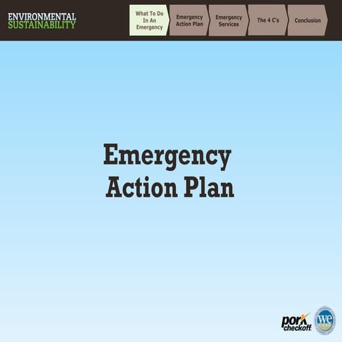 Emergency Action Plan | PPT