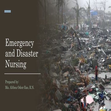 Emergency and Disaster Nursing.pptx