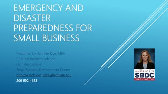 Business Continuity Planning Presentation | PPTX | Insurance | Personal ...