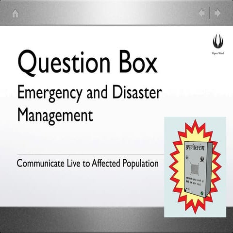 Emergency And Disaster Slides Haiti | PDF