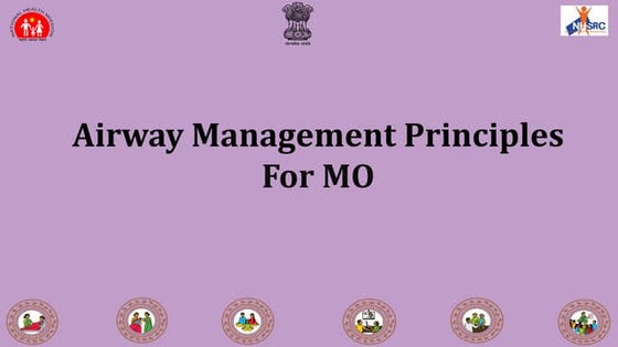 airway management.pptx | Ear, Nose and Throat Conditions | Diseases and ...