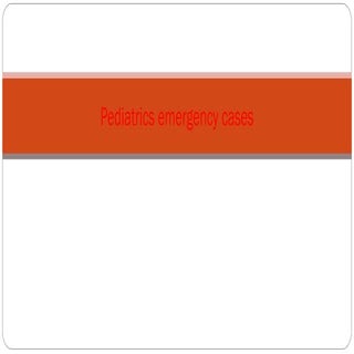 Emergency cases 1 | PPT