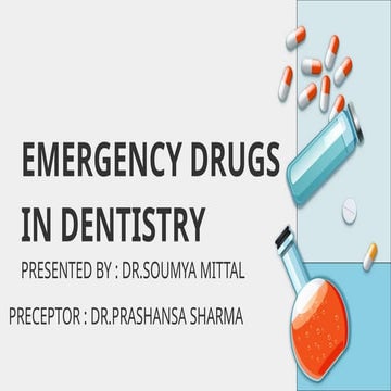 Emergency Drugs In Dentistry (Periodontology).pptx
