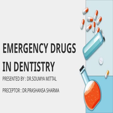 Emergency Drugs and techniques In Dentistry.pptx