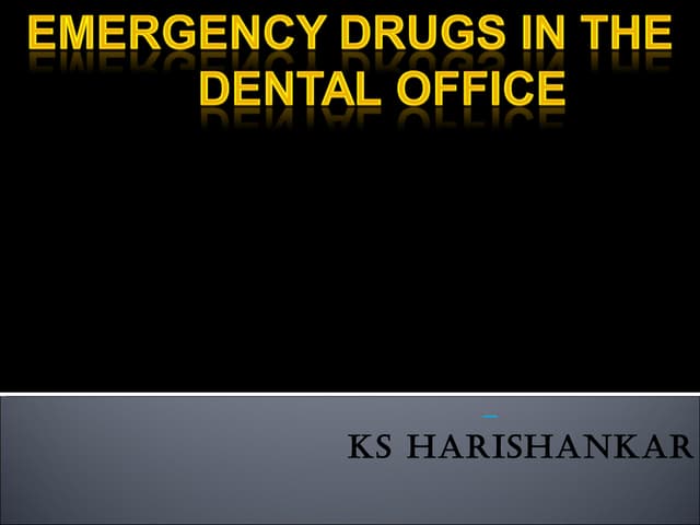 Emergency tray | ODT
