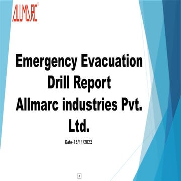 Emergency Evacuation Drill Report allmarc.pptx