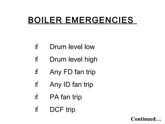 Boiler safety protection | PPT