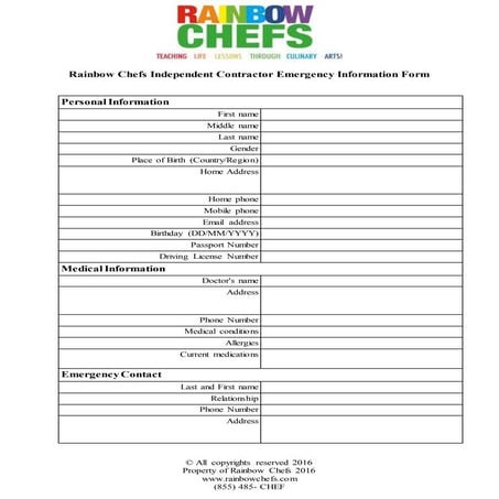 Emergency information form 2-2 | DOCX