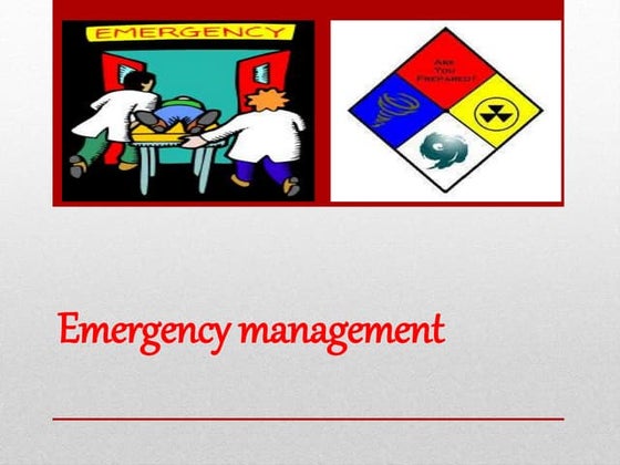Principles of Emergency Management slides | PPT