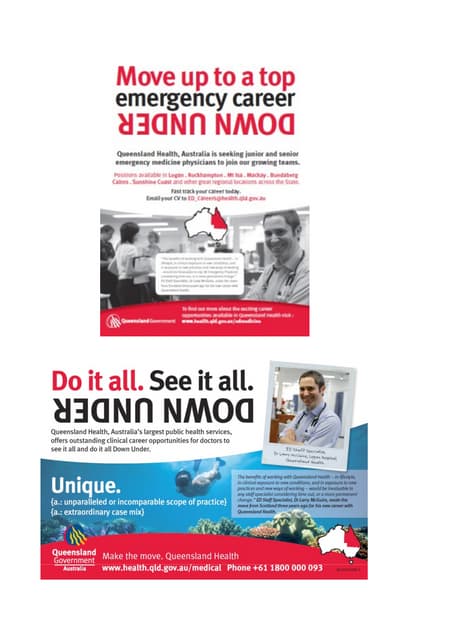 Regional doctors: Print campaign | DOC