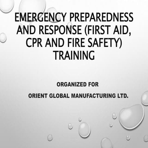emergency preparedness response awareness Training.pptx
