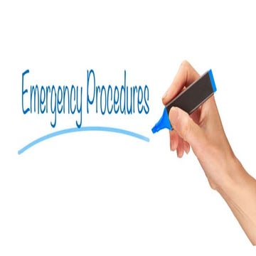 emergency procedures for aviation and flight situations | PPTX