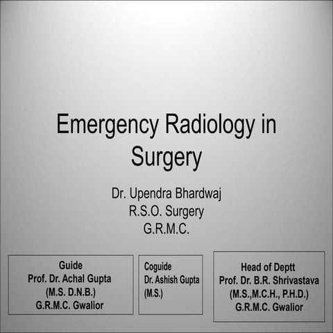 Emergency Radiology in Surgery .ppt