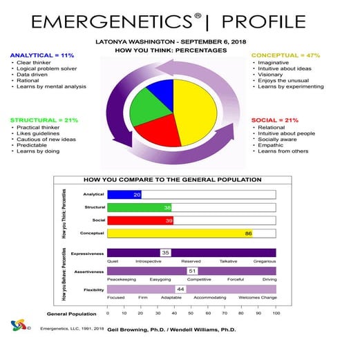 Emergentics Profile | PDF