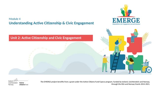 Civic responsibility and citizenship | PPTX