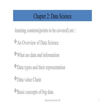 Chapter 2.pptx emerging technology data science | PPTX