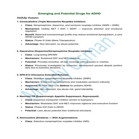 Emerging and Potential Drugs for ADHD.pdf