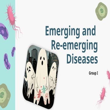Emerging and re emerging diseases | PPTX