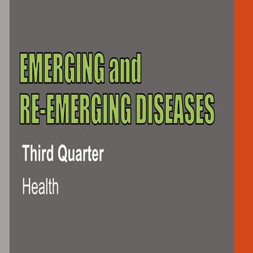 EMERGING AND REEMERGING DISEASES.powereptx | PPT