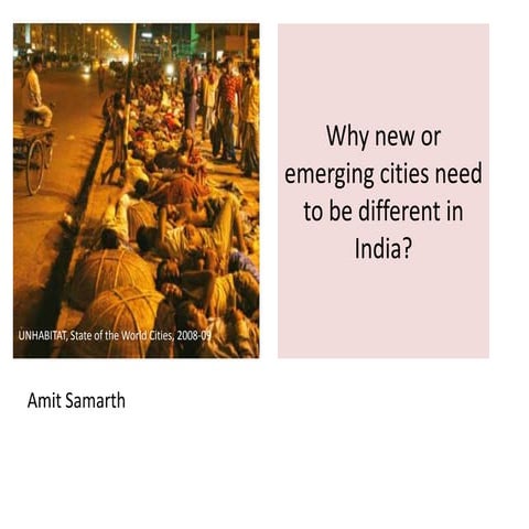 Urban Health Issues in India | PPTX