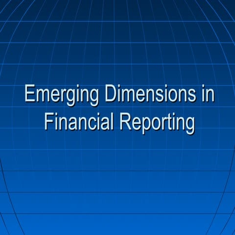 Emerging dimensions in_corporate_reporting[1] | PPT