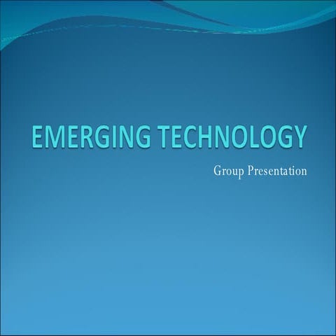 Emerginggroup | PPT