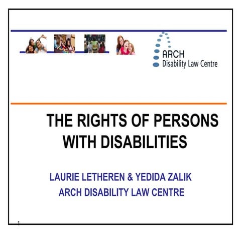 Emerging Issues in Disability Rights PPT - Nov 23 LL_0.ppt