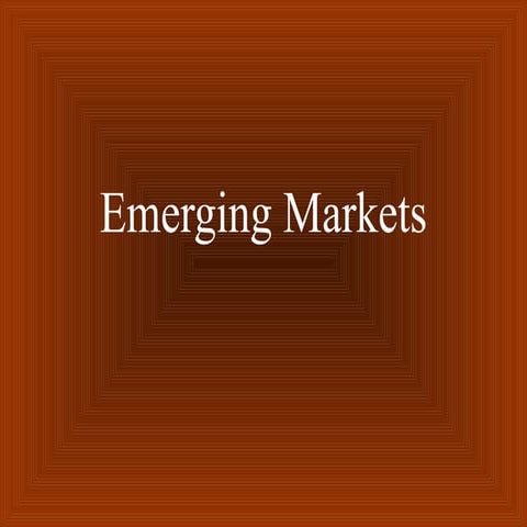 Emerging markets | PPT