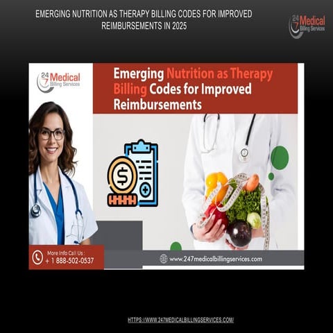 Emerging Nutrition as Therapy Billing Codes for Improved Reimbursements ...