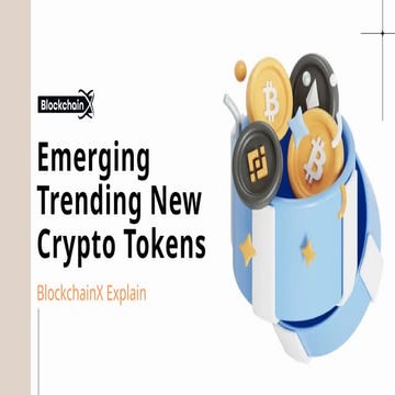 Emerging Trending New Crypto Tokens BlockchainX Explain.pptx