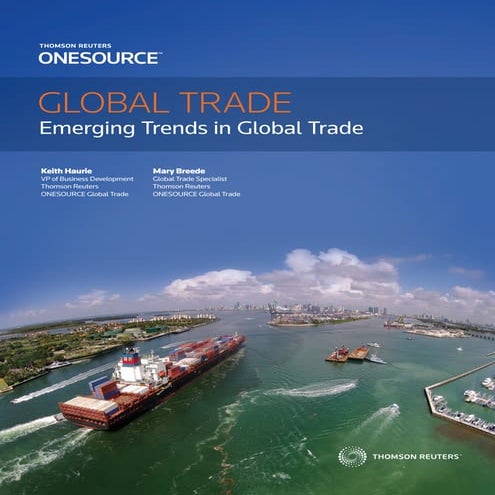 Emerging trends in global trade | PDF