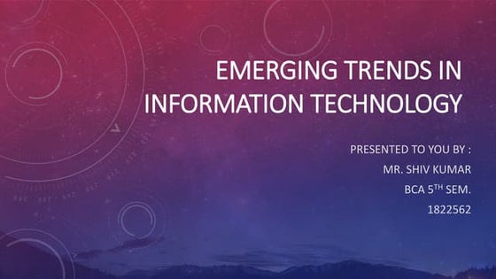 How ICT being used in engineering and architecture | PPT